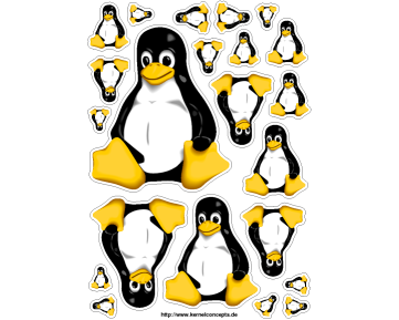 Tux sticker | Linux / Tux | FLOSS Merchandise | FLOSS Shop EN